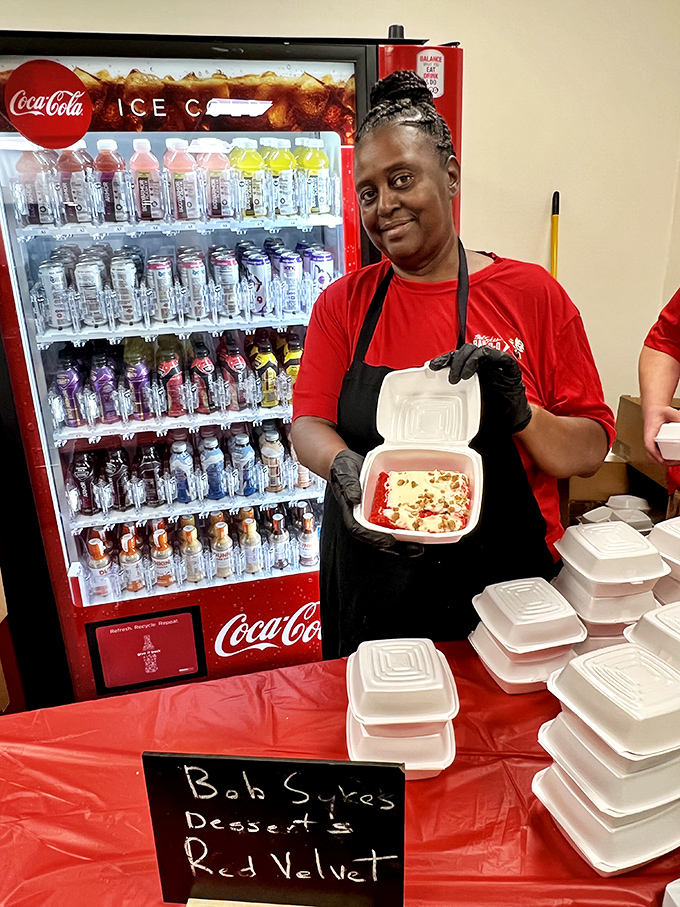 The staff doesn't just serve dessert; they present it with the pride of someone who knows they're about to change your day for the better.