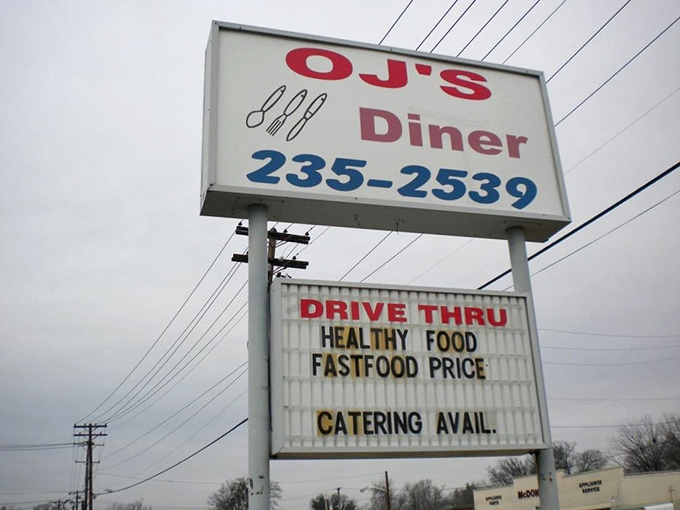 The signage keeps it simple, just like the food keeps it delicious and honest.