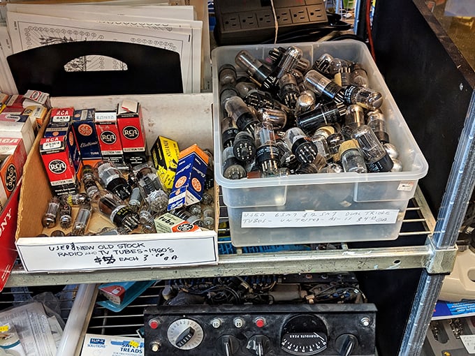 Vacuum tubes and vintage electronics that would make your grandfather exclaim, "They don't make 'em like this anymore!"
