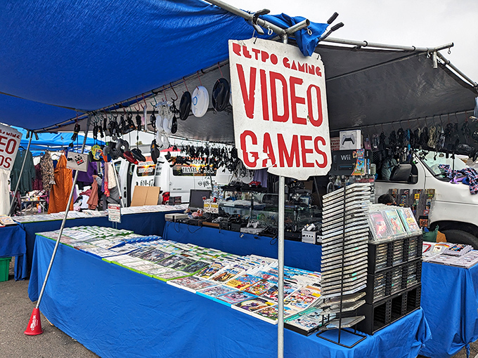 "Retro Gaming" signs beckon like sirens to anyone who remembers blowing into Nintendo cartridges to make them work.