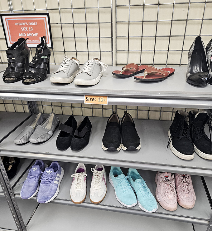 The shoe section: where footwear gets its second dance and your wallet doesn't have to sit this one out.