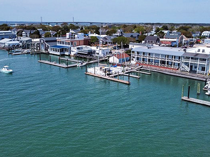 Beaufort's harbor view &ndash; where boats bob gently in water so blue it looks like someone cranked up the saturation on reality.