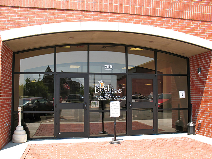 Historic brick buildings add character that new construction simply cannot replicate&mdash;shopping with architectural charm feels wonderfully special.