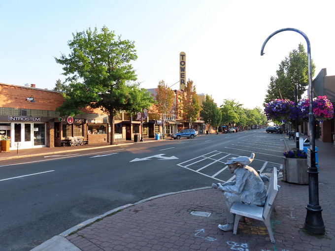 Bend's downtown combines historic charm with modern energy, all under that famous Central Oregon blue sky.