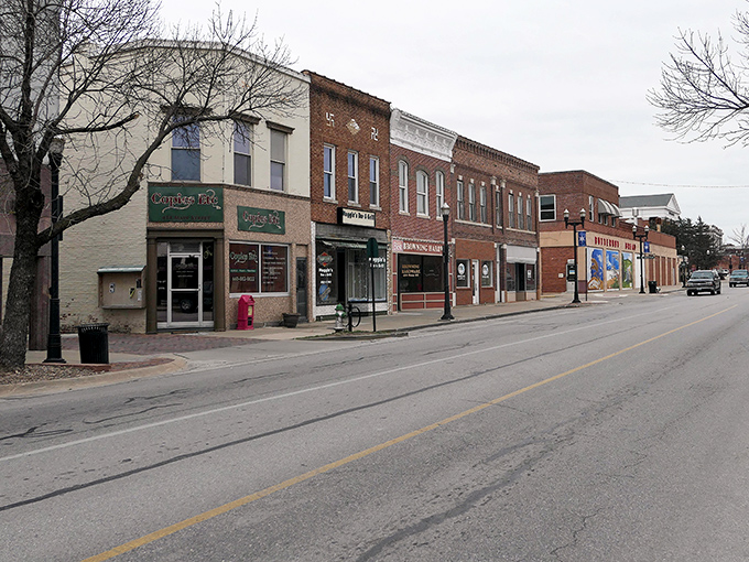 Boonville's historic courthouse square anchors the town like a reliable friend who's always been there for you.
