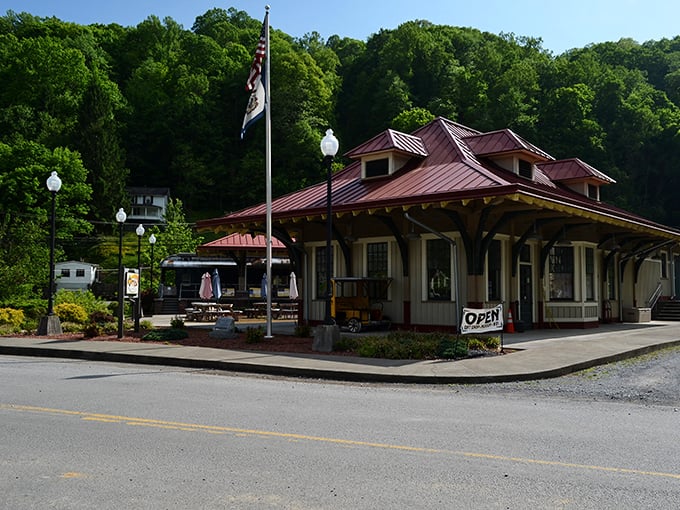 Bramwell's historic buildings hint at its millionaire past, when coal barons built a town that rivaled any in America for wealth and style.