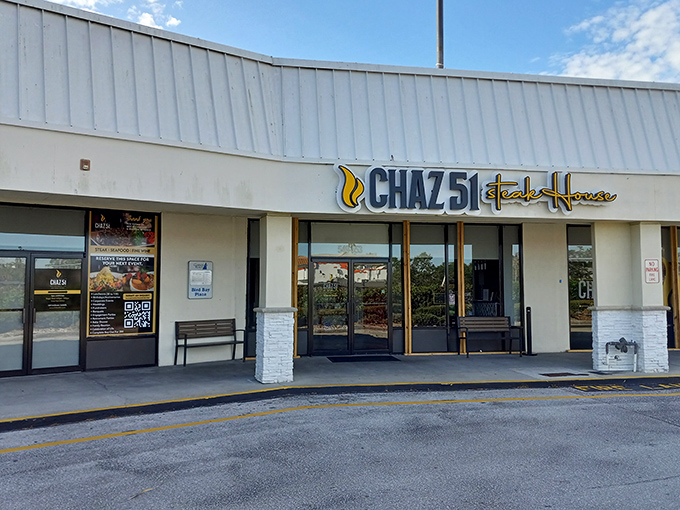 CHAZ 51 proves the old saying true &ndash; never judge a strip mall restaurant by its cover, especially when steak magic happens inside.