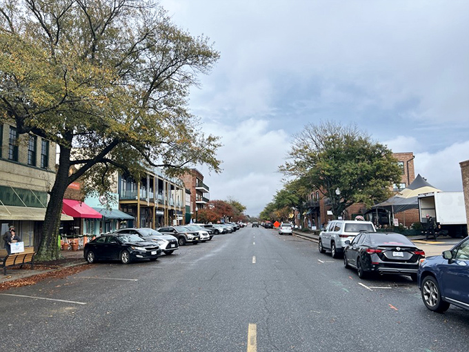 Cape Charles' main street proves that sometimes the best destinations are the ones you stumble upon by accident.