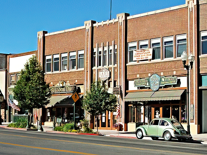 Cedar City's red brick buildings glow against desert landscapes like a southwestern retirement postcard.