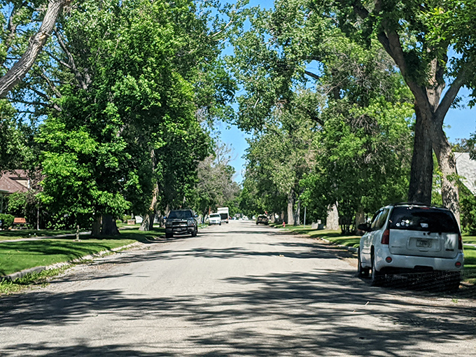 Choteau's streets are so peaceful that tumbleweed would feel overdressed trying to roll through here creating unnecessary drama.