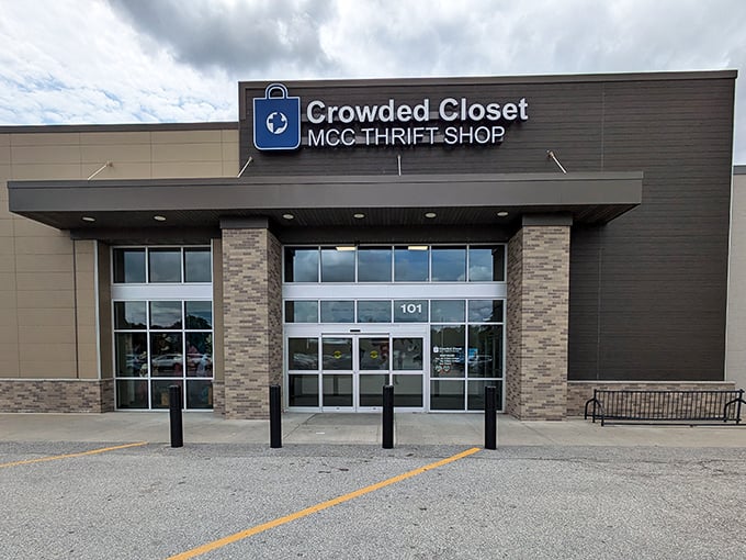 Modern thrift shopping meets upscale retail in this beautifully designed treasure hunting destination.