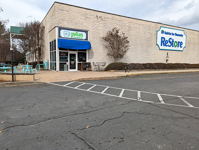 Habitat ReStore's warehouse-style building promises serious furniture finds while supporting an even more serious community mission. 