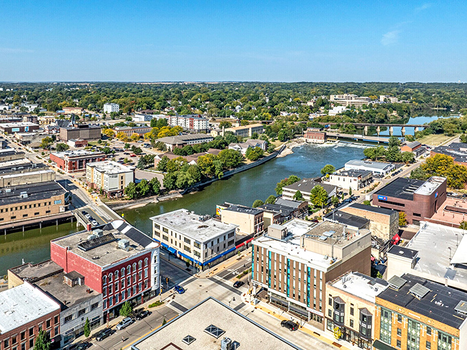Janesville's riverside location offers retirees natural beauty and urban convenience without the usual waterfront premium pricing.