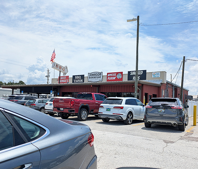 Johnson Barbeque's roadside presence has been a Plant City landmark for generations of satisfied customers.