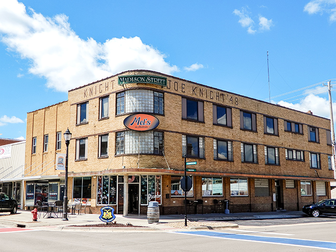 These grand brick buildings have watched over the Mississippi River for generations, aging gracefully with dignity.