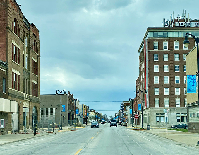 Marshalltown's historic downtown &ndash; where classic architecture meets classically low prices.