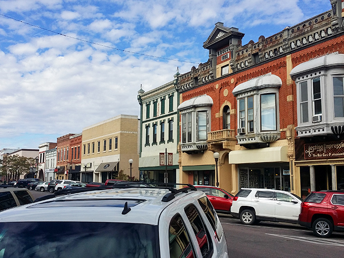German heritage proudly displays itself through architecture that transports visitors to old-world charm without passport requirements.