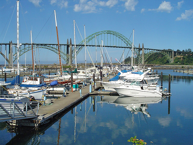 Newport knows how to do waterfront right &ndash; boats, bridges, and beauty all in one frame. 