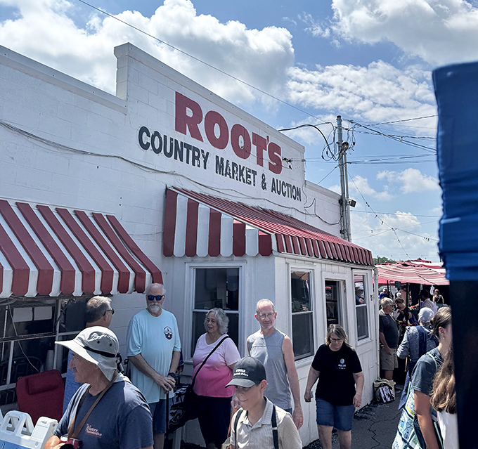 Historic market day brings communities together like old-fashioned barn raisings with better shopping opportunities.