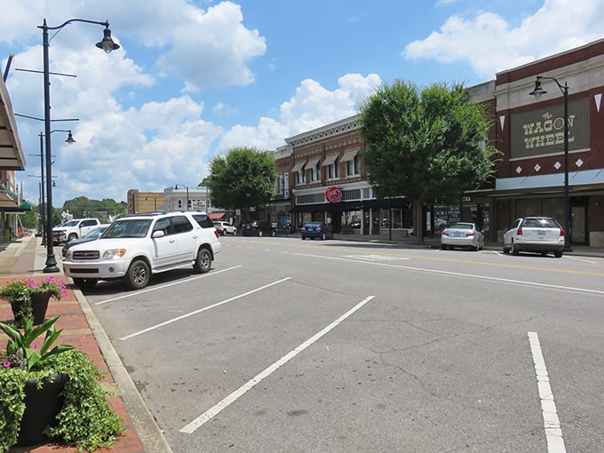 Russellville's historic main street offers everything you need within a pleasant, affordable walk.