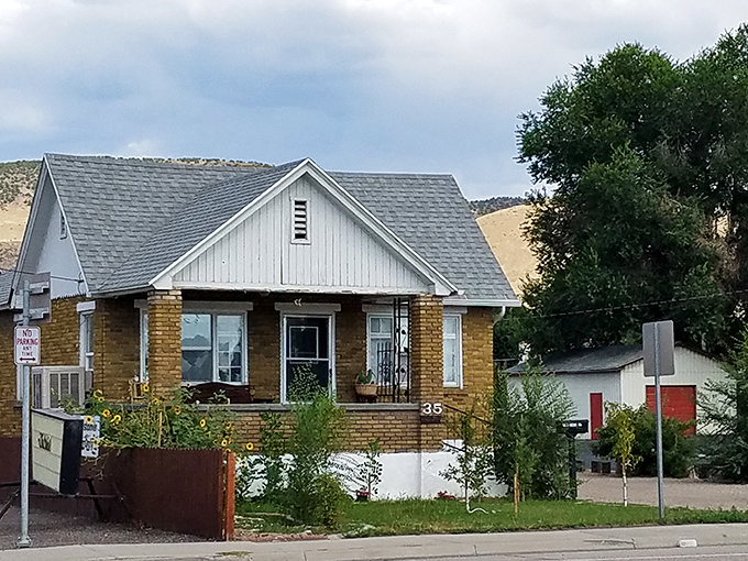 This charming cottage in Salina shows how small-town Utah maintains its residential character through the decades.