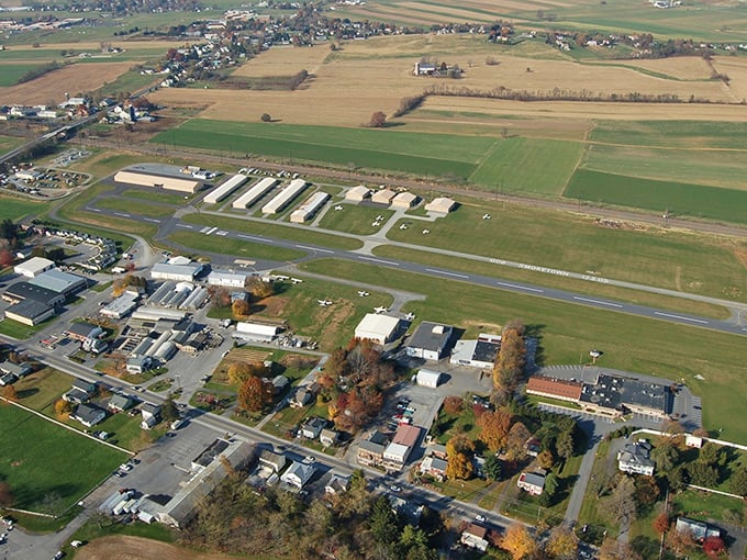 From the air, this Smoketown County community looks like a perfectly planned neighborhood where everyone knows their neighbors.