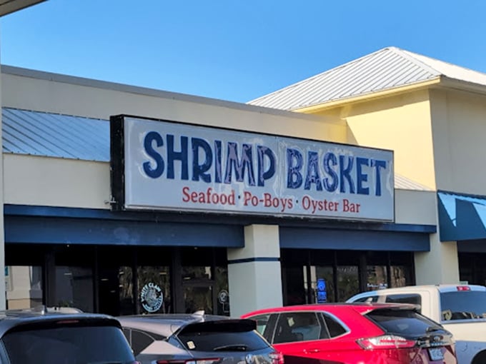 The Shrimp Basket's familiar blue and yellow design means consistent quality wherever you find them.