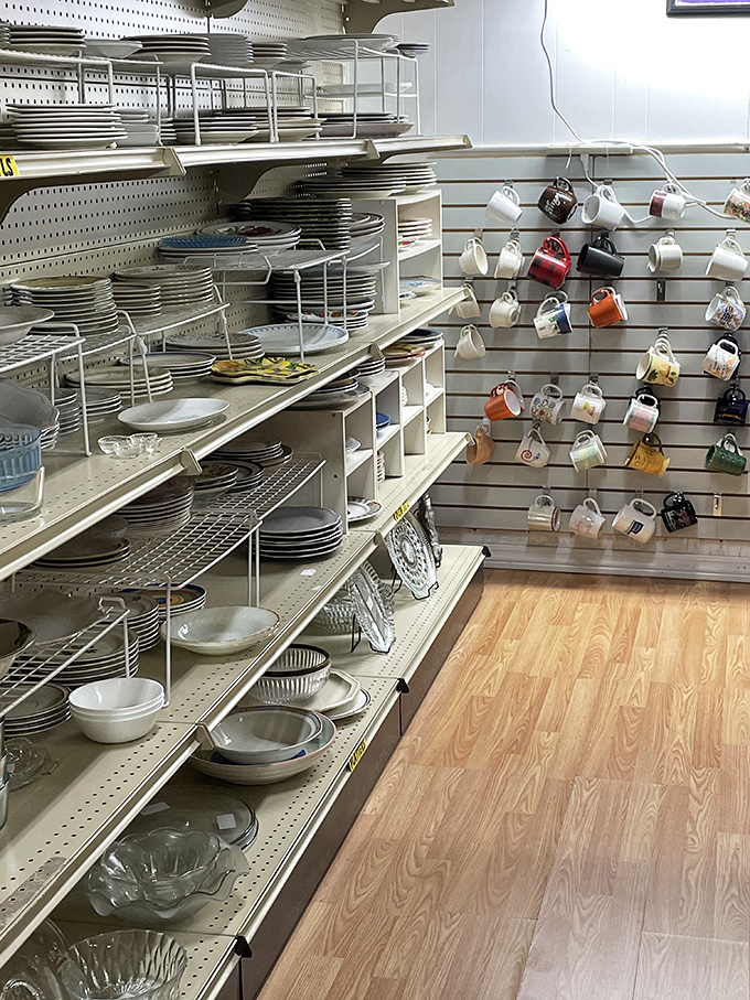 Thrift Harbor's brick storefront holds decades of character&mdash;classic small-town charm meets serious bargain-hunting territory in downtown Claremore.