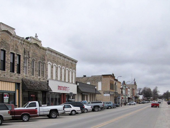 Wamego's charming downtown invites leisurely strolls through tree-shaded streets that feel like visiting friendly relatives.