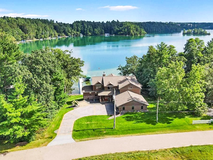 Waupaca's Chain O' Lakes creates a natural water highway that connects 22 different fishing and swimming spots.