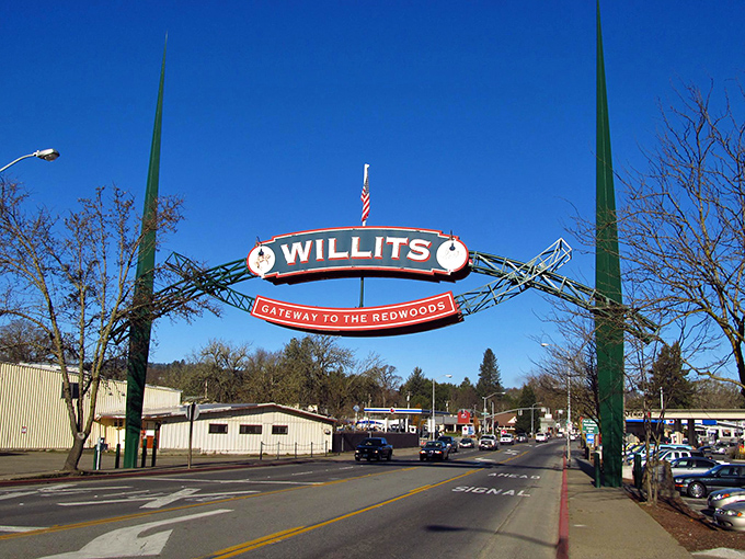 Willits welcomes you as the genuine Gateway to the Redwoods, no marketing hype required for entry.