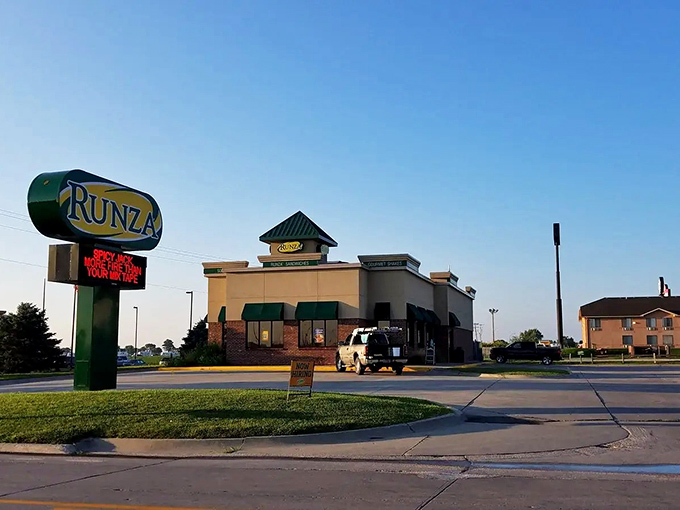 York's famous water tower stands like a cheerful beacon welcoming visitors to this friendly community.