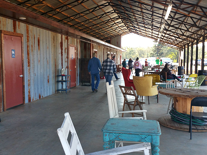 Under these metal rafters, every aisle promises discoveries that'll make your heart skip like finding buried treasure.