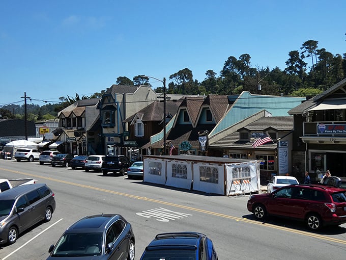 Main Street charm meets coastal living in this artistic haven that feels like stepping into a storybook.