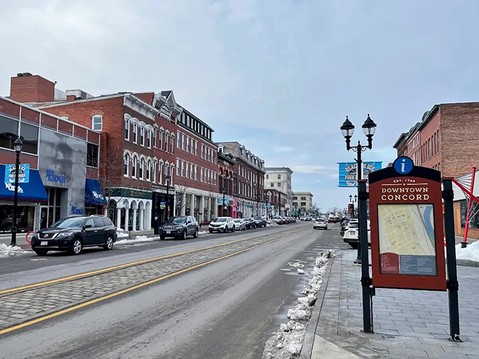This capital city's wide main thoroughfare stretches like a welcoming boulevard where government meets genuine small-town charm.