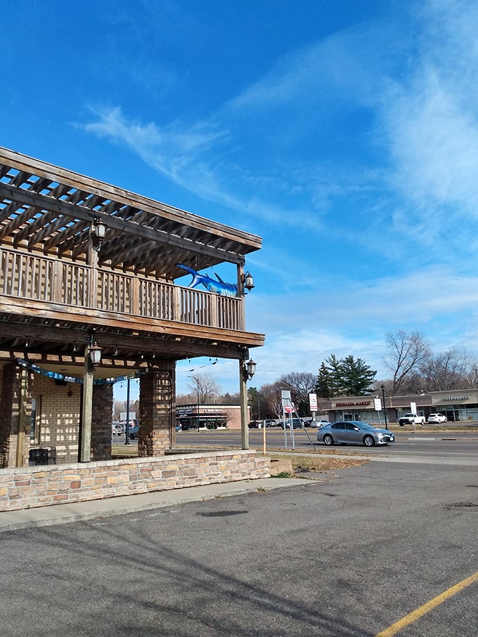 The weathered wood exterior hints at the treasures within&mdash;seafood boils that transport you straight to the shore.