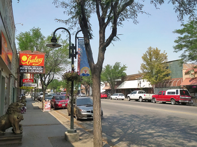 Downtown Craig combines Western Colorado scenery with Eastern Plains pricing, creating the best of both worlds economically.