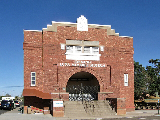 Deming's historic brick museum showcases the rich mining heritage of this high desert crossroads community.