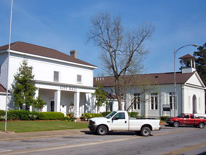 Historic charm shines in downtown, where stately buildings and Southern hospitality create a warm and welcoming community atmosphere.