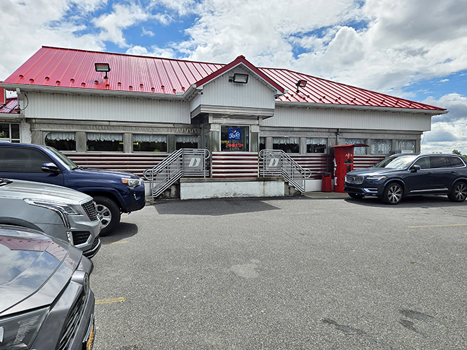 Clean lines and big windows frame the kind of honest cooking that built America's appetite.
