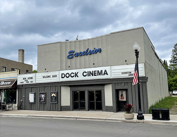 That old cinema keeps the magic of moviegoing alive in a building that remembers simpler, sweeter times.