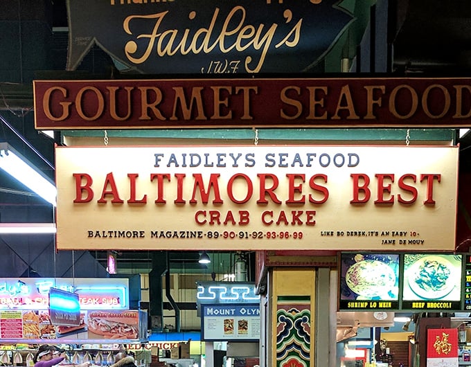 Inside Lexington Market, Faidley's has been making believers out of skeptics since 1886. One crab cake at a time.