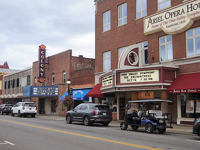 The Ariel Opera House stands as a cultural beacon, bringing entertainment to generations of appreciative audiences.