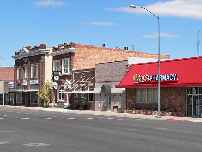 These well-maintained buildings show how western Nebraska towns blend frontier heritage with modern living.