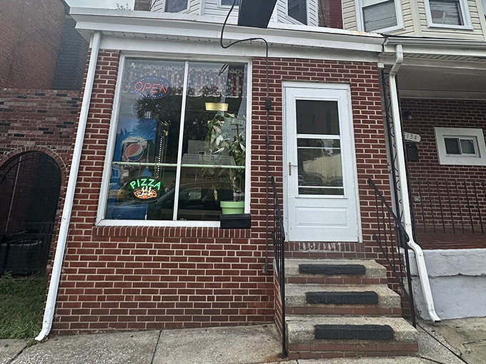 This humble brick storefront hides one of Baltimore's best-kept pizza secrets - until now.