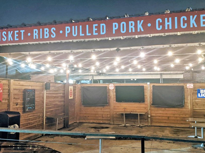 Their menu board proudly displays the barbecue essentials &ndash; a straightforward promise of meat mastery they absolutely deliver on.