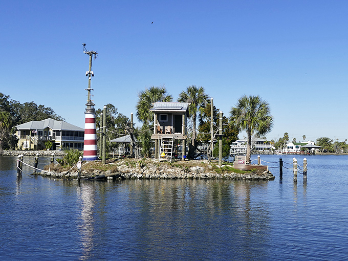 These moss-draped oaks stand like ancient guardians, protecting the timeless beauty of rural Florida's hidden treasures.