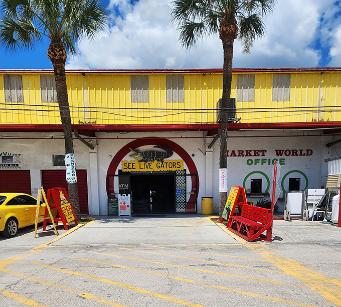 International Market World's unassuming entrance hides a world of wonders. The best treasures often hide in plain sight.