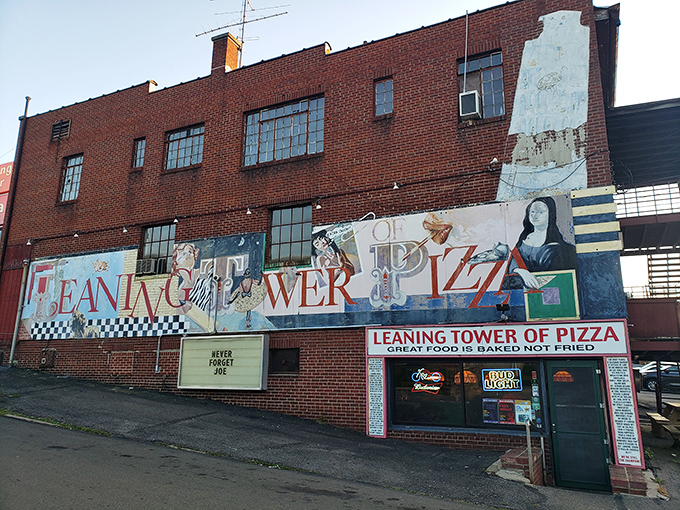 When your pizza shop doubles as public art, you know creativity flows from kitchen.