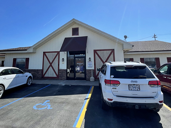 Where locals gather on benches outside, patiently waiting for country breakfasts worth setting your alarm for.